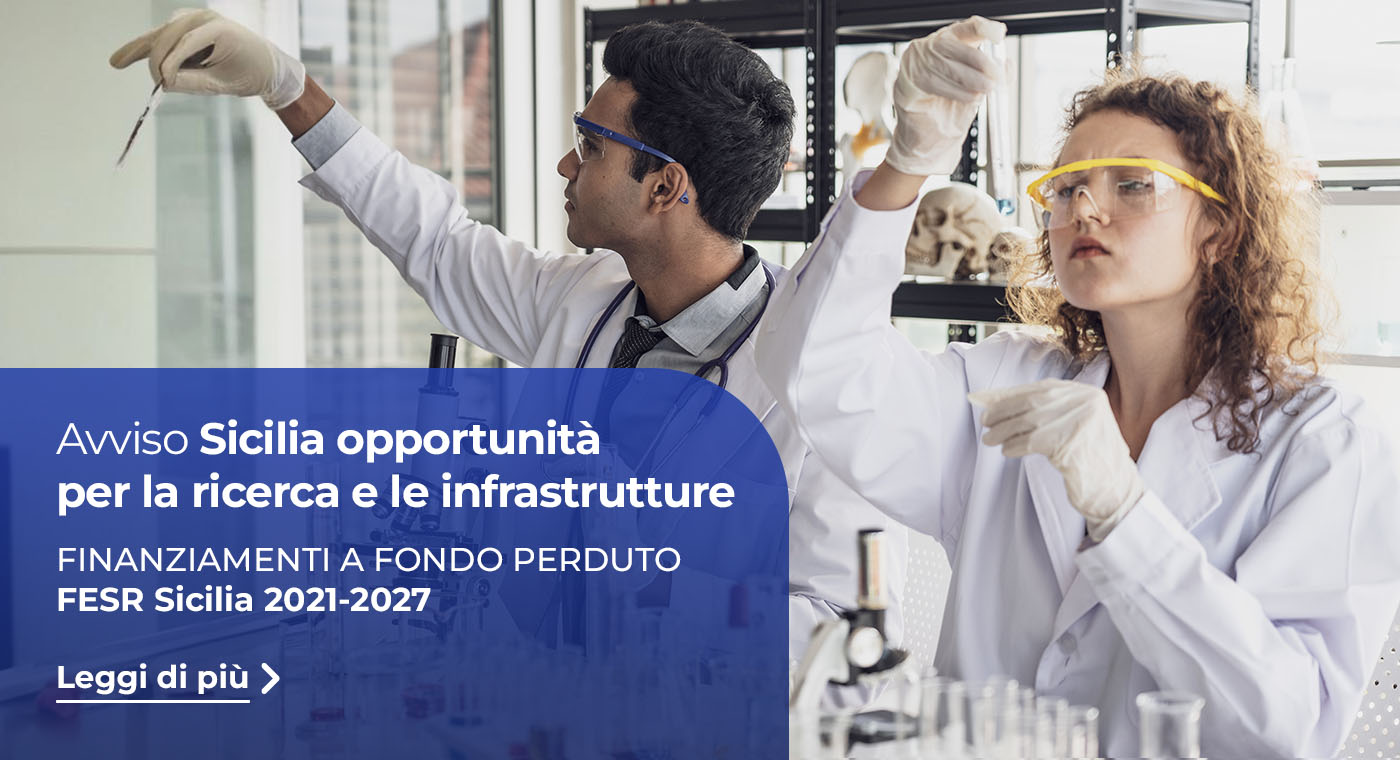 Finanziamenti a fondo perduto Ricerca [Sicilia] FESR 21-27